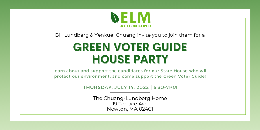 Green Voter Guide House Party - ELM Action Fund
